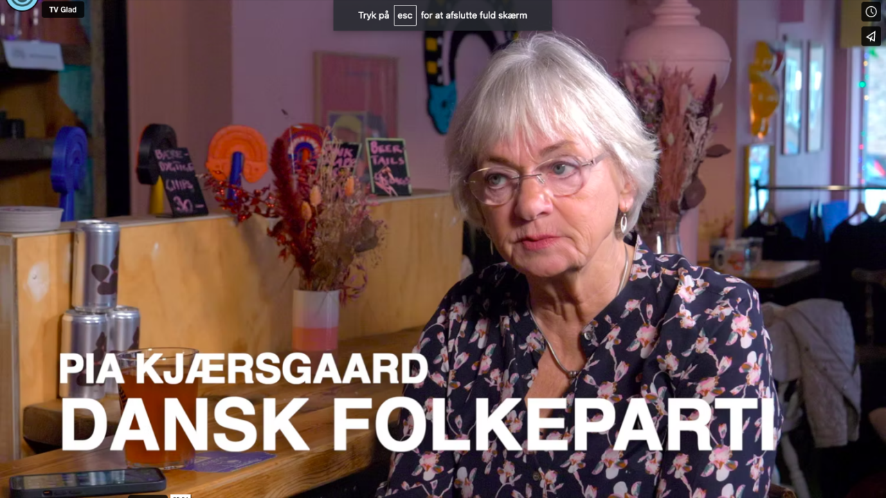 HVORFOR SKAL JEG STEMME PÅ DIG? MED MARLENE AMBO-RASMUSSEN - TV Glad