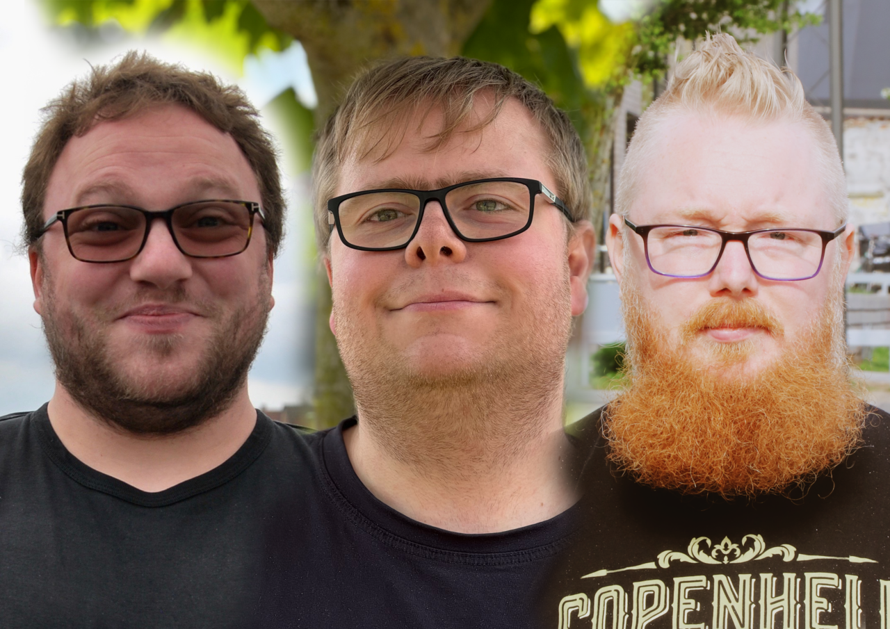 Mød Andrei Thustrup Petersen, Tobias Wiezcorek & Kim Damgaard Mikkelsen ...