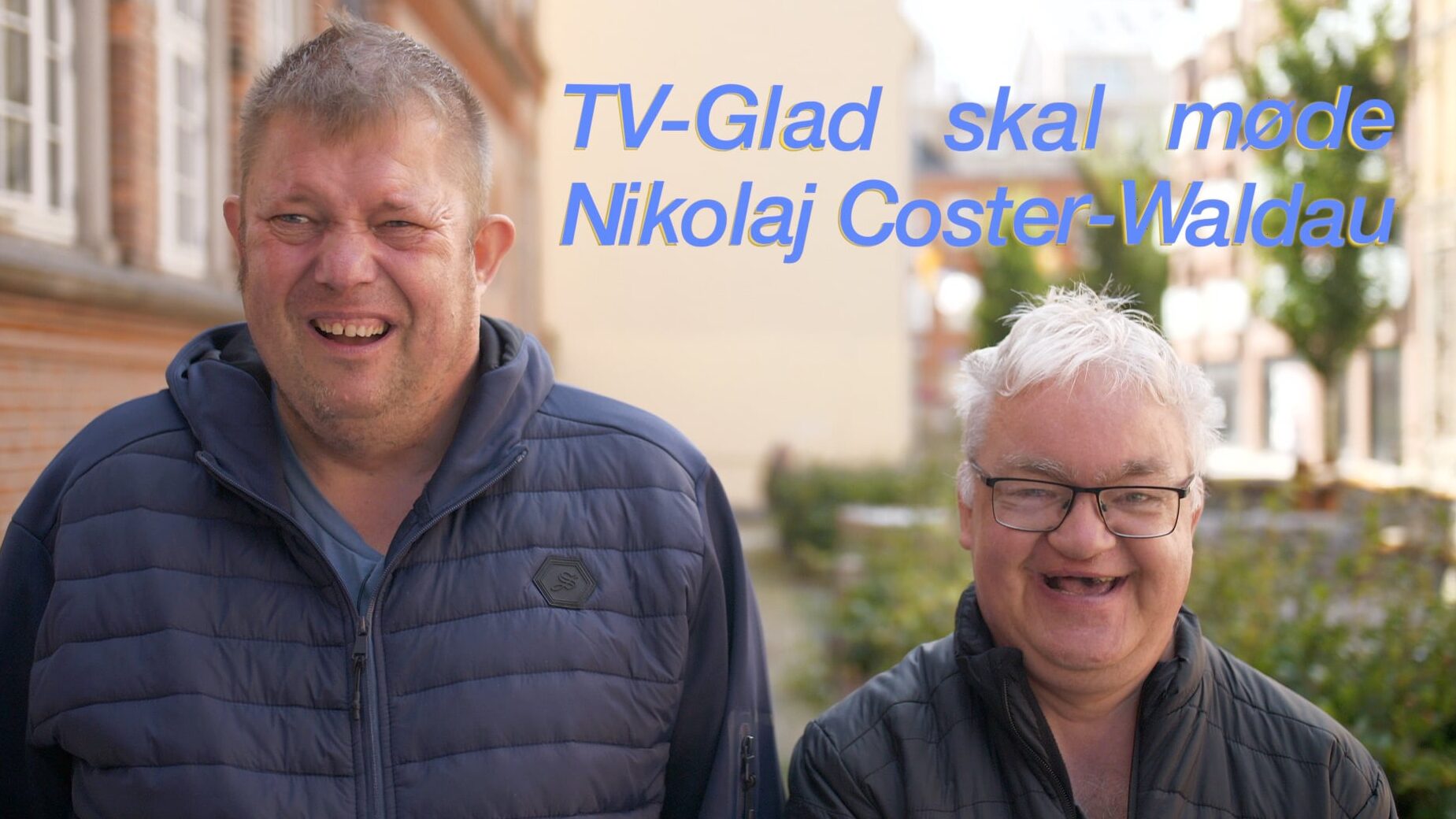 AFSLØRING! VI SKAL INTERVIEWE NIKOLAJ COSTER-WALDAU! - TV Glad