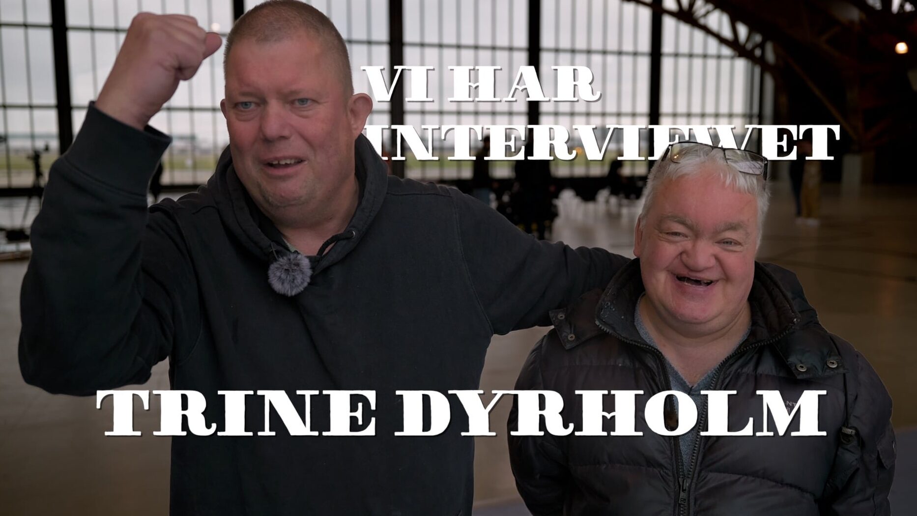 HVORDAN VAR DET AT INTERVIEWE TRINE DYRHOLM? - TV Glad